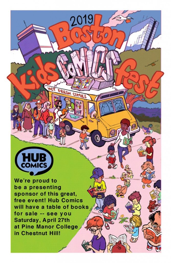 2019 Boston Kids Comics Fest | Hub ComicsHub Comics