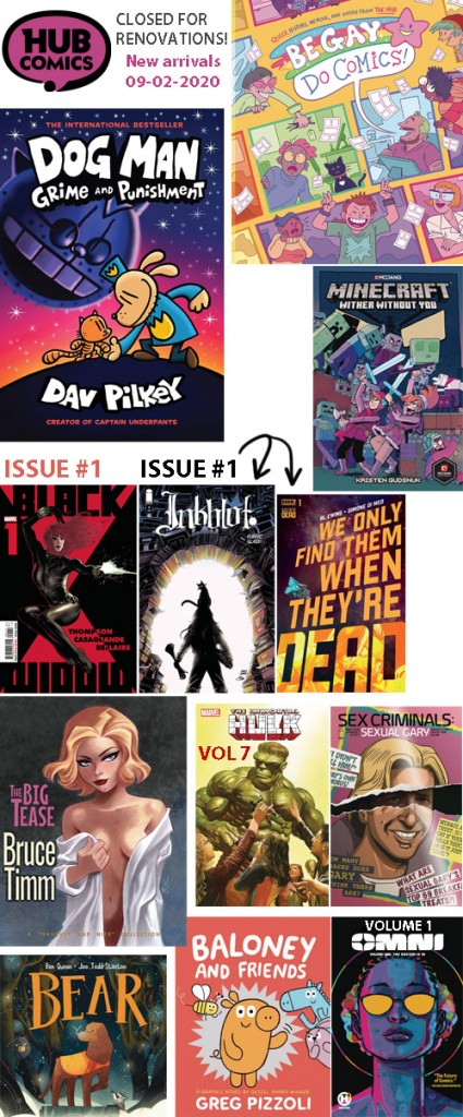 New arrivals 09-02-2020 | Hub ComicsHub Comics